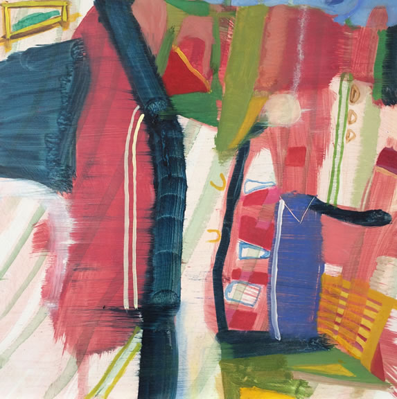 Julian Hatton - Scheming, paintings 2016