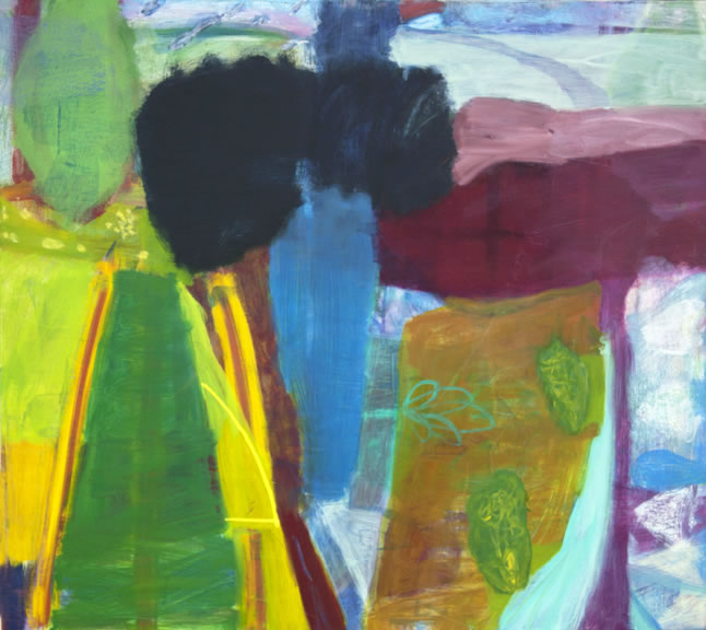 Julian Hatton - Rumble, paintings 2015-16